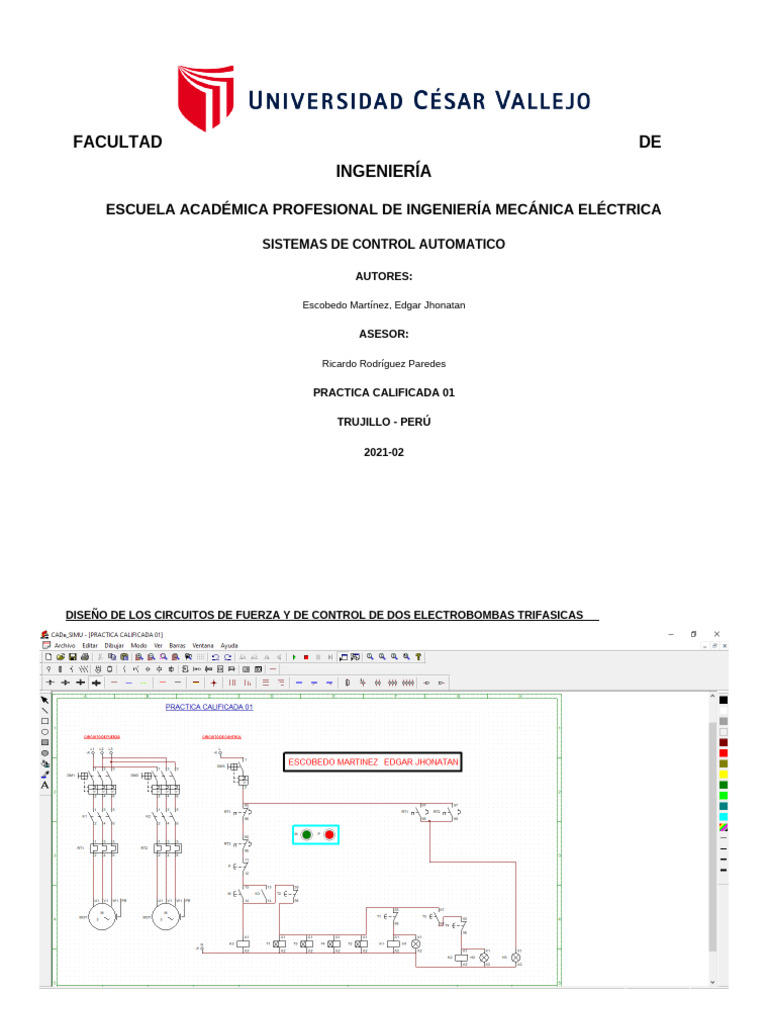 Practica Calificada 01 - Jhonatan Escobedo Martinez | PDF