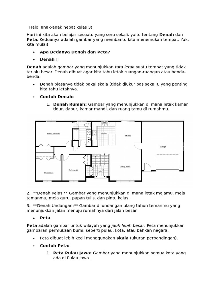 Peta Dan Denah | PDF