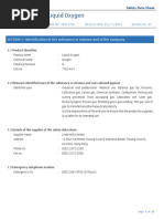 BOC Compressed Oxygen Safety Data Sheet | PDF | Dangerous Goods ...