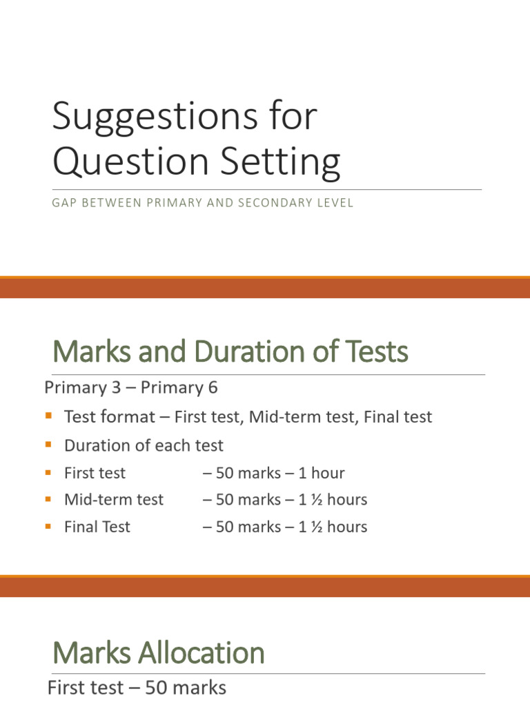 Test Question Setting Guidelines | PDF | Poetry | Reading Comprehension