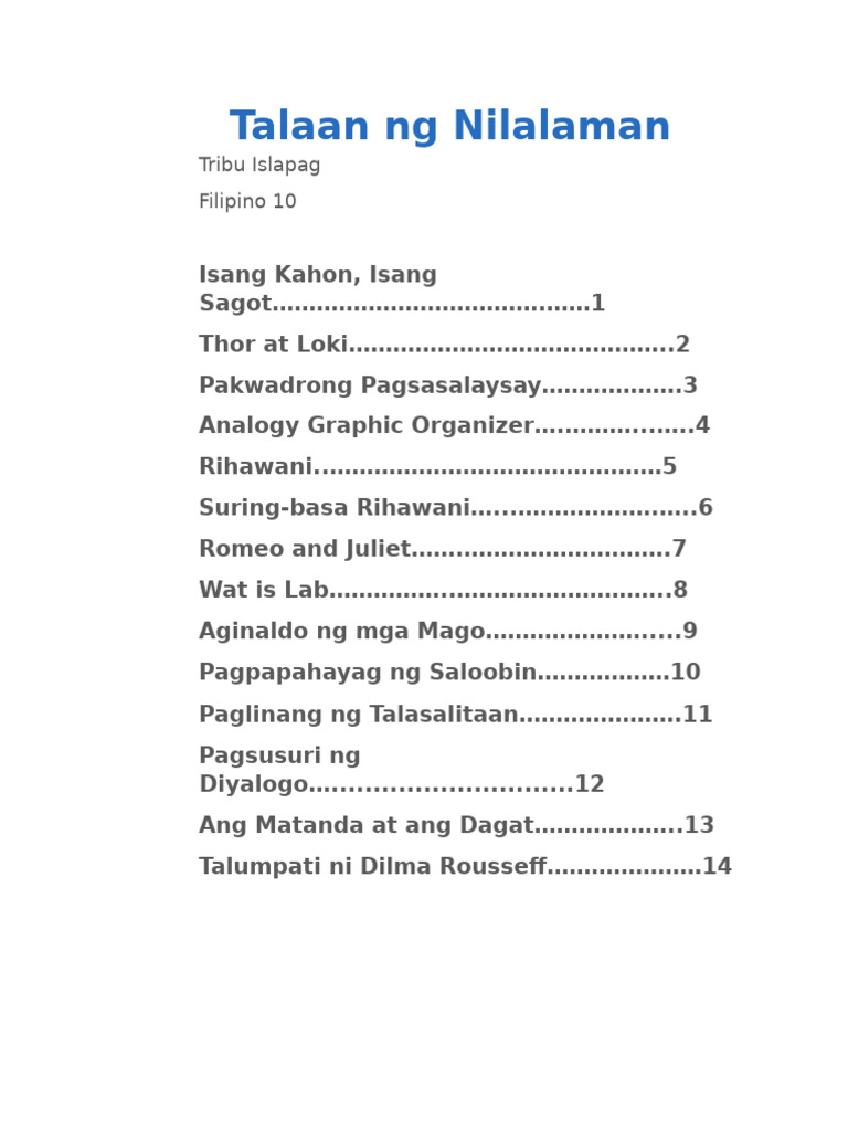 Table of Contents | PDF