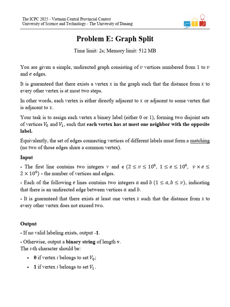 E Graph Split | PDF