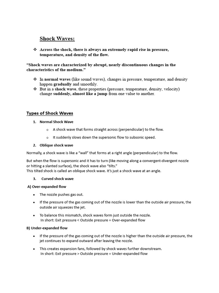 Shock Waves and Cavitation | PDF | Shock Wave | Bullet