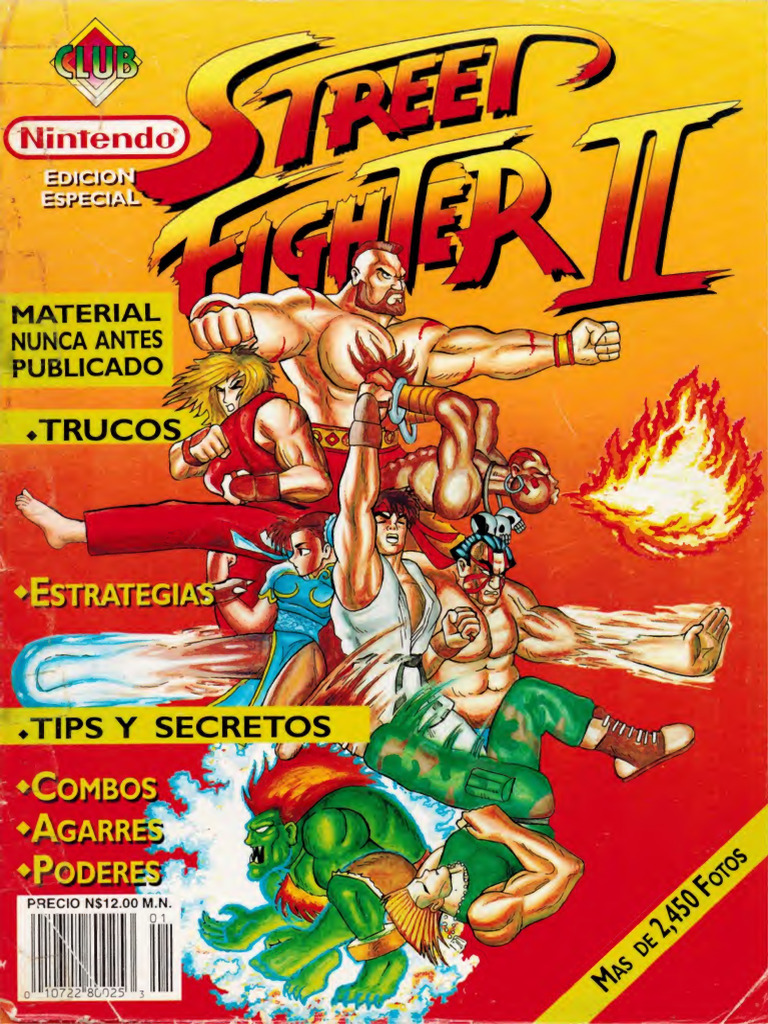 Guía Estratégica Street Fighter II 1993 | PDF | Capcom