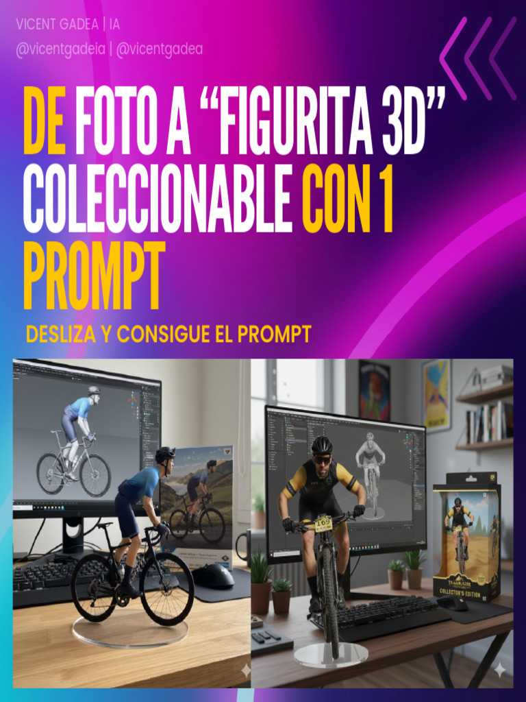 DE Con 1 Prompt: Foto A "Figurita 3D" Coleccionable | PDF
