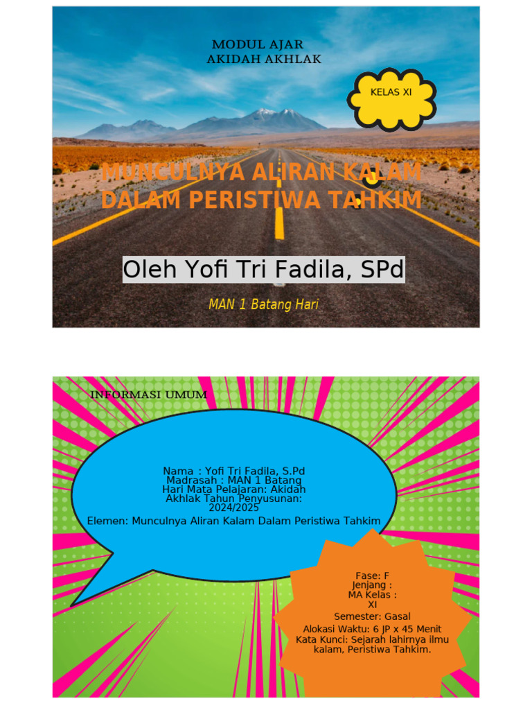Sejarah Aliran Kalam dalam Islam | PDF