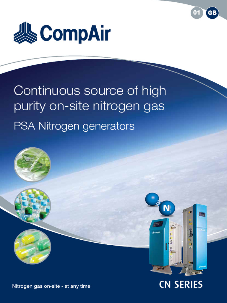 Compair Nitrogen Brochure | PDF | Nitrogen | Gases