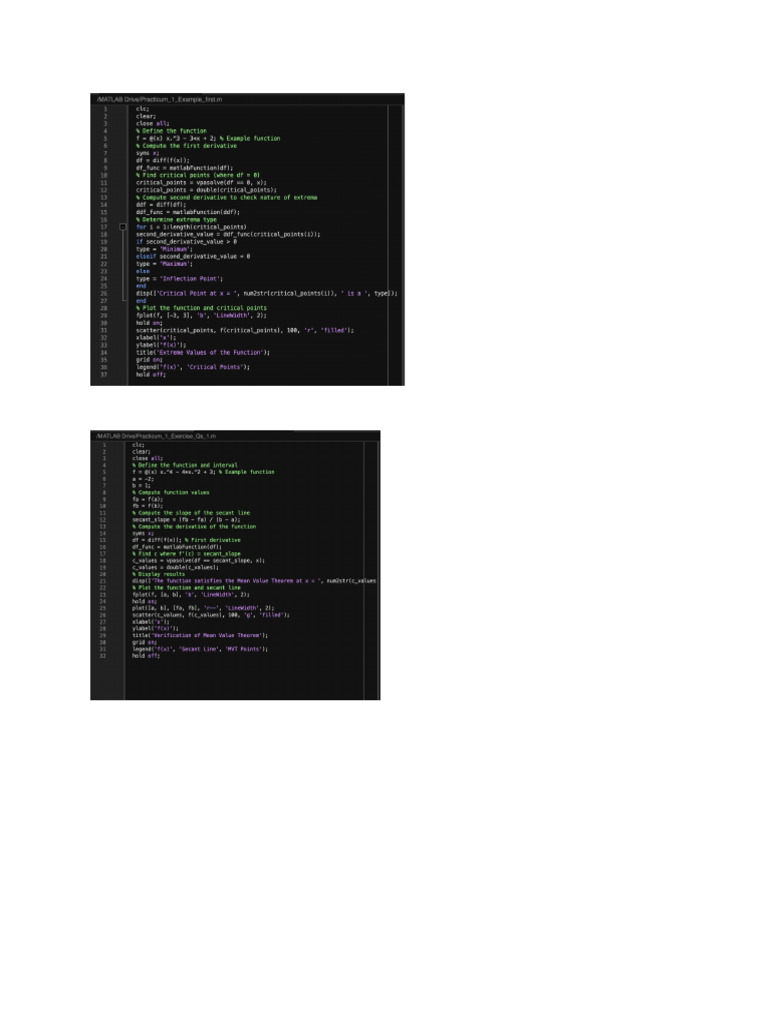 Matlab Code | PDF