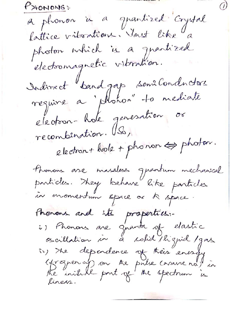 9 Phonons | PDF
