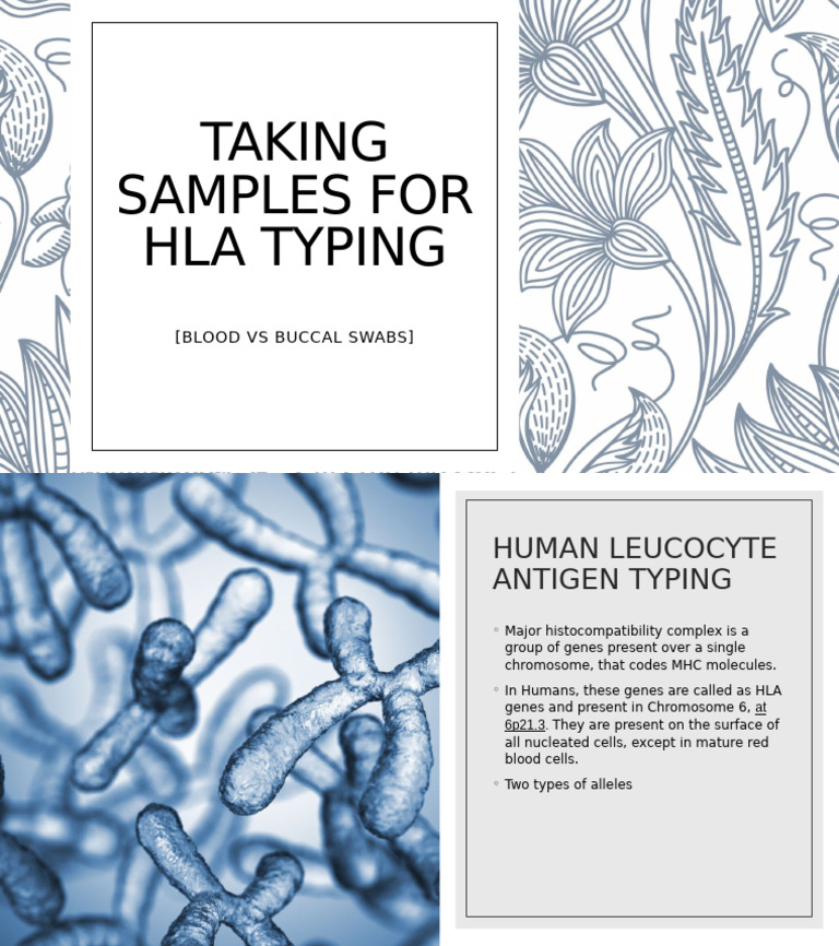 Taking Samples For Hla Typing | PDF
