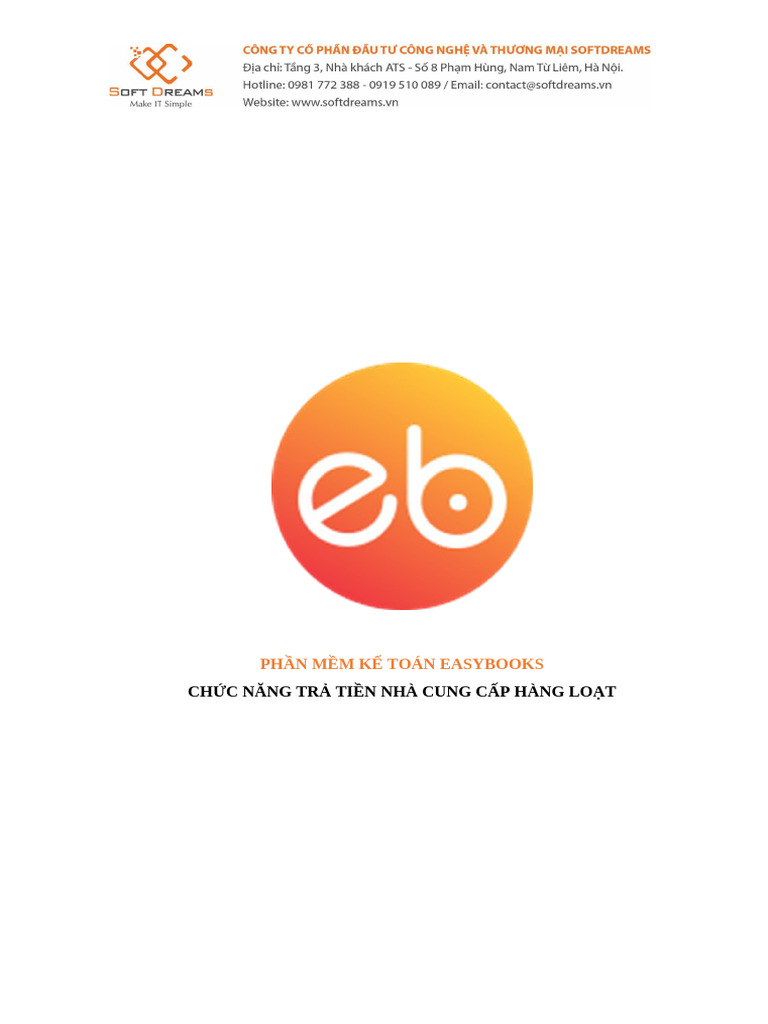 22. HDSD_TRẢ TIỀN NCC HÀNG LOẠT | PDF