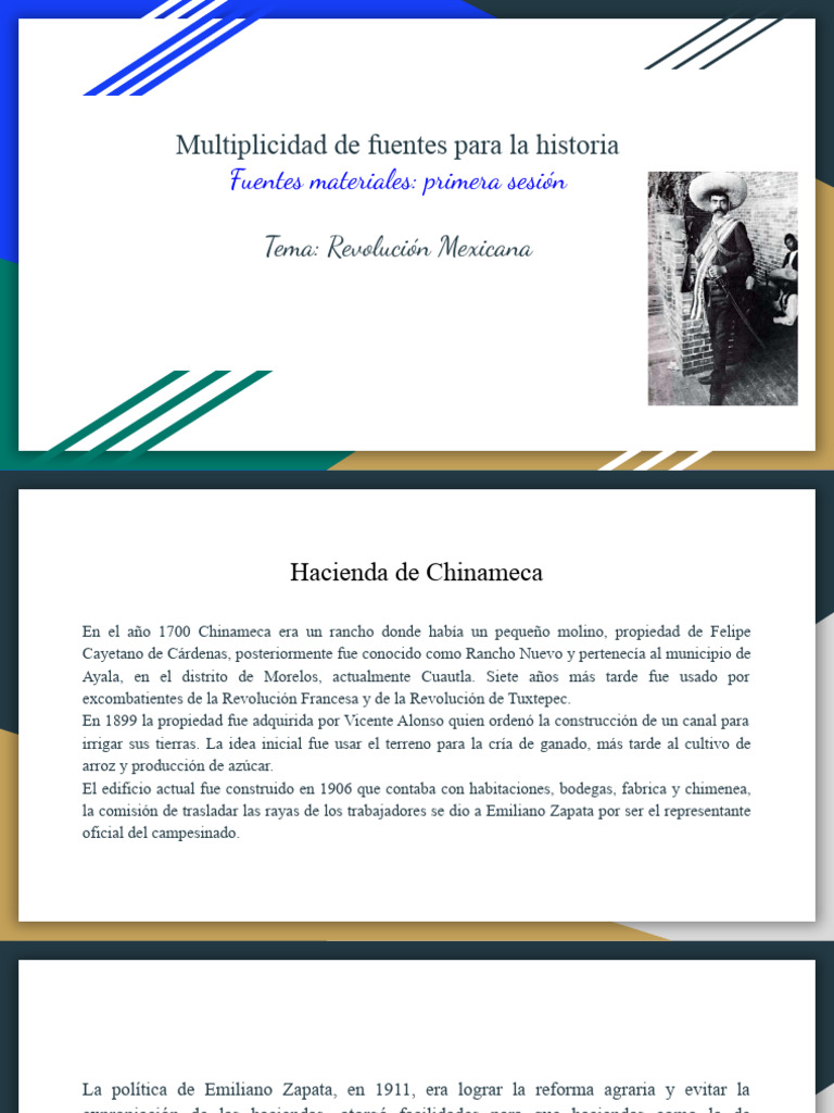 Fuentes Materiales: Segunda Sesión. | PDF