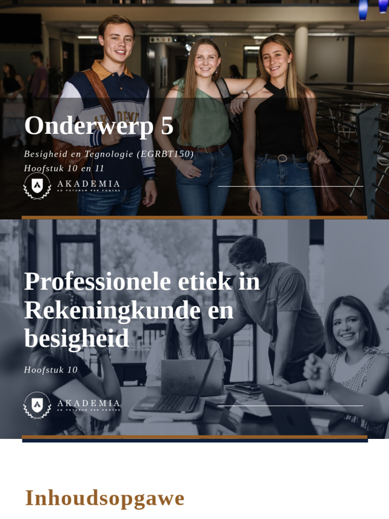 EGRBT150 Onderwerp 5 Hoofstuk 10 | PDF