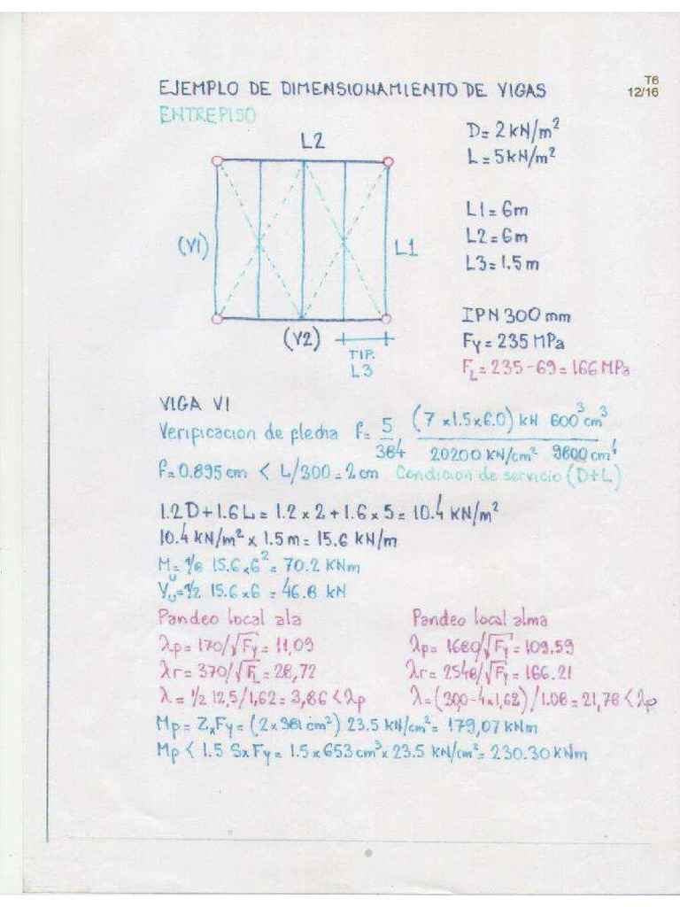 Viga Simple A Flexion | PDF
