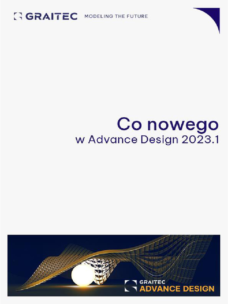 Advance Design What Is New 2023.1 PL | PDF