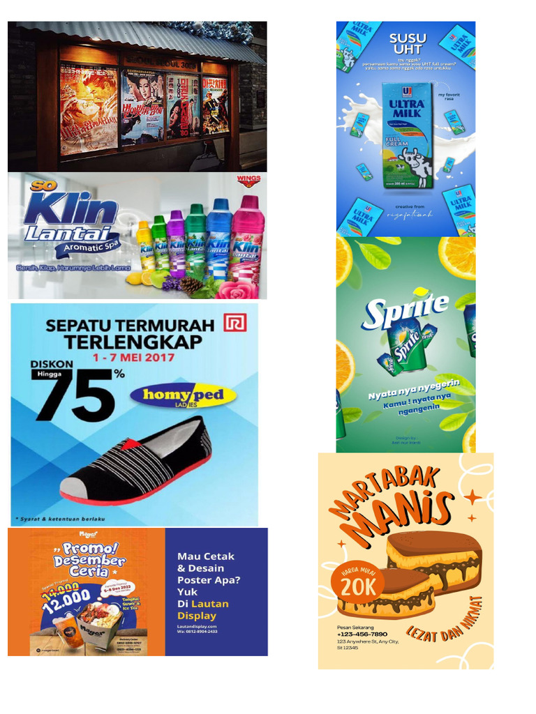10 Gambar Poster Komersil Dan Non Komersil | PDF