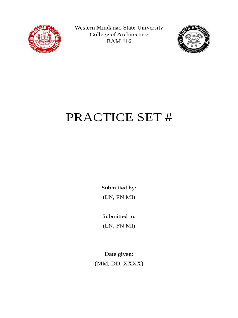 Bam 116 Calculus Cover Page | PDF