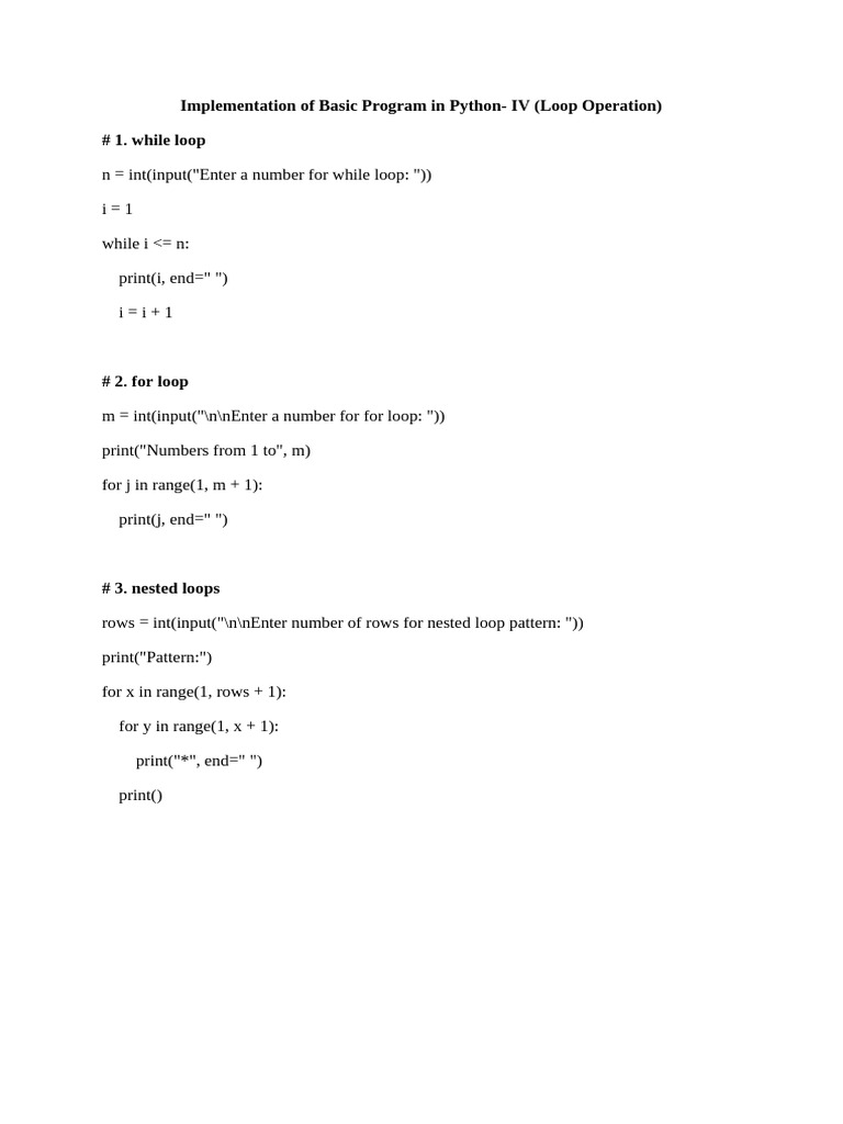 Program 4 | PDF