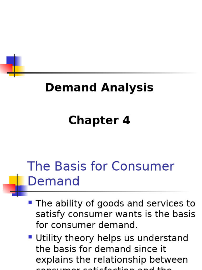 Understanding Consumer Demand Dynamics | PDF | Price Elasticity Of ...