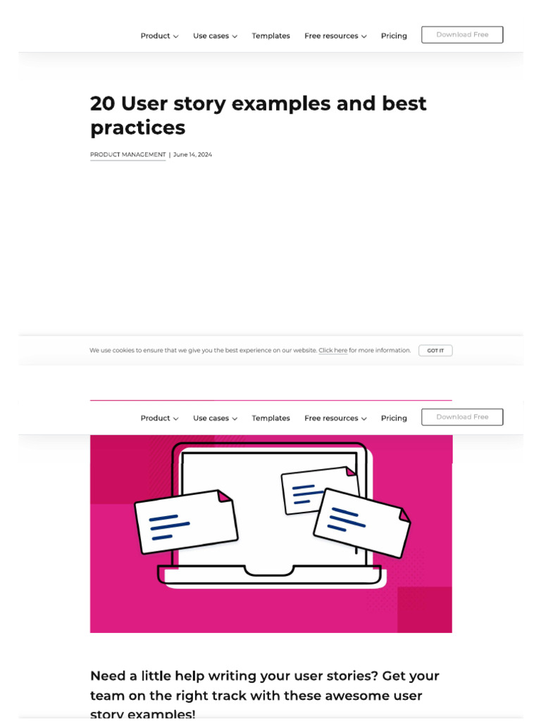 User Stories | PDF