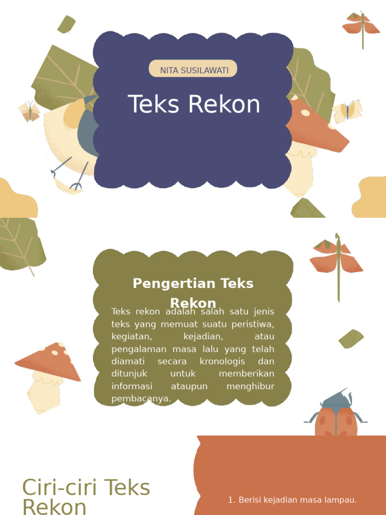 Teks Rekon Bab 3 | PDF