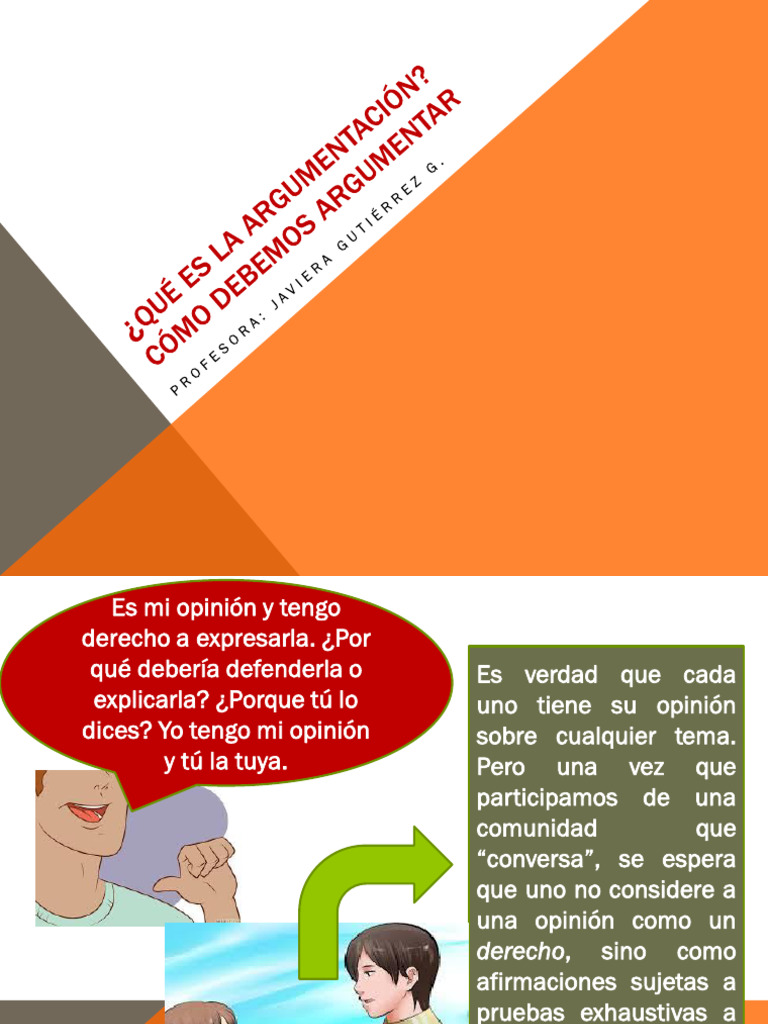 Cómo Argumentar Efectivamente | PDF | Argumento