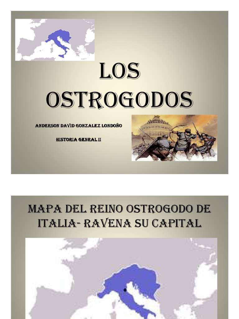 Historia y Reino de los Ostrogodos | PDF | Edad de Hierro Europa ...