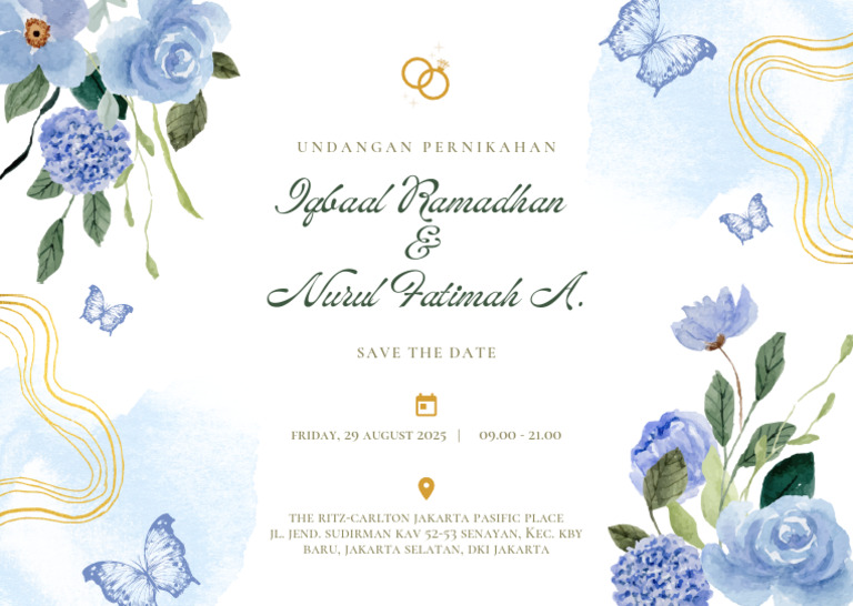 Biru Putih Elegant Undangan Pernikahan - 20250824 - 125518 - 0000 | PDF