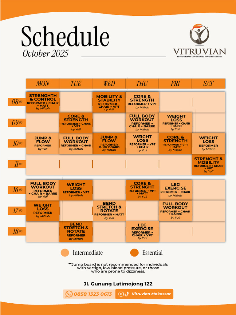 Schedule October | PDF