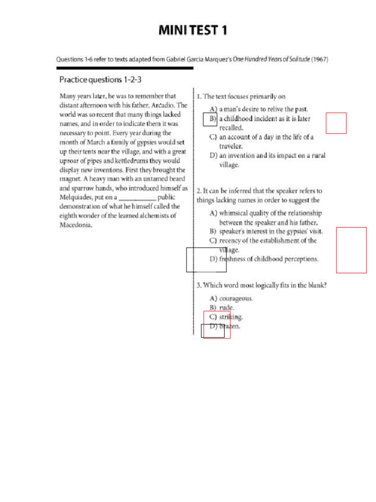 Vocabulary Matching Guide | PDF