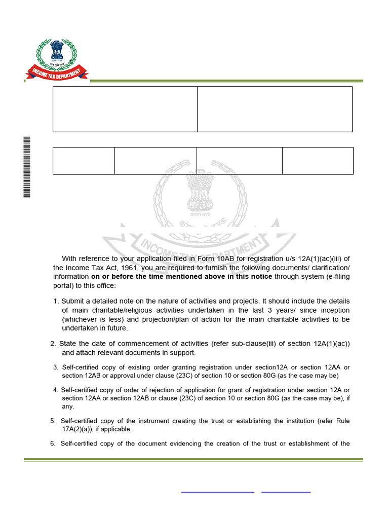 12a Query Letter West Bengal | PDF