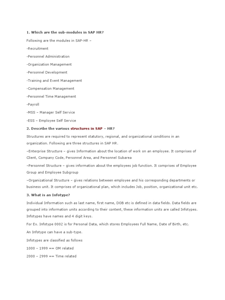 HR Questions | Download Free PDF | Payroll | Employment