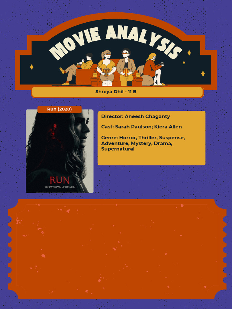 Movie Analysis: Run & The Blind Side | PDF