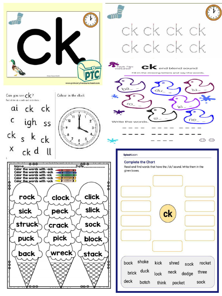 Sounds Worksheets | PDF