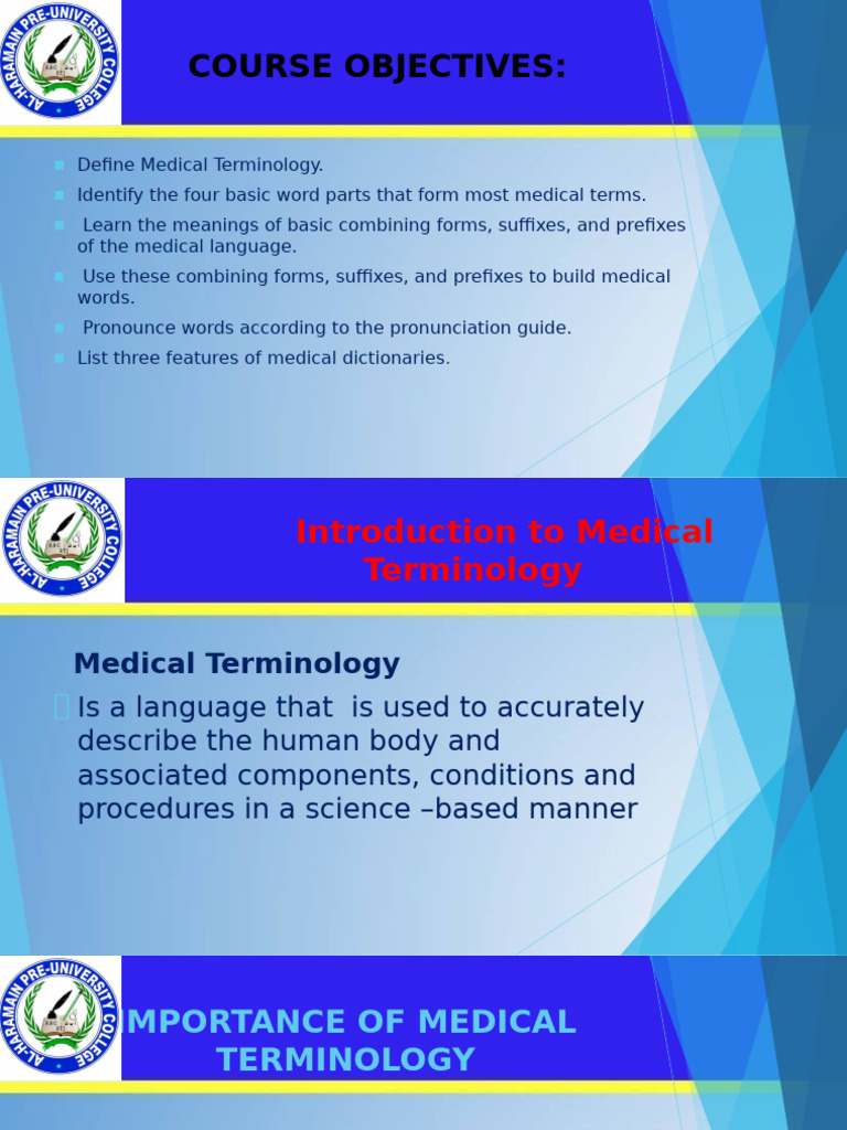 Medical Terminology Basics Explained | PDF | Word | Medical Specialties