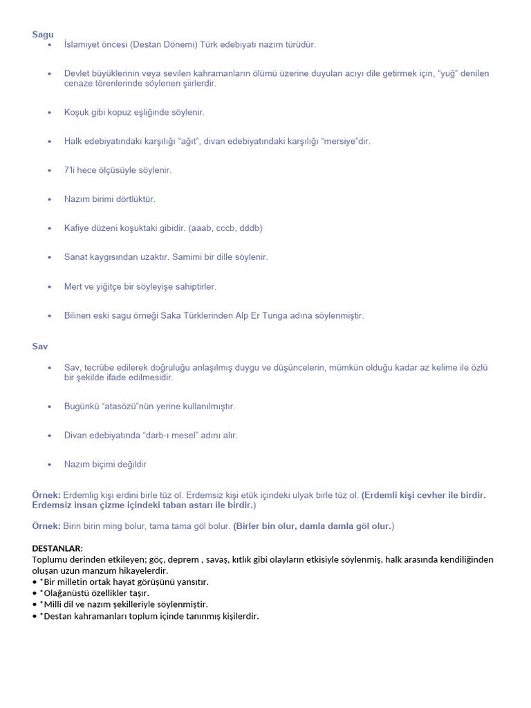 Sav Sagu Destan | PDF