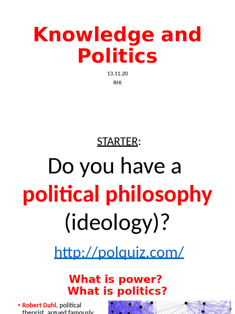 Understanding Power and Political Ideology | PDF | Ideologies | Democracy