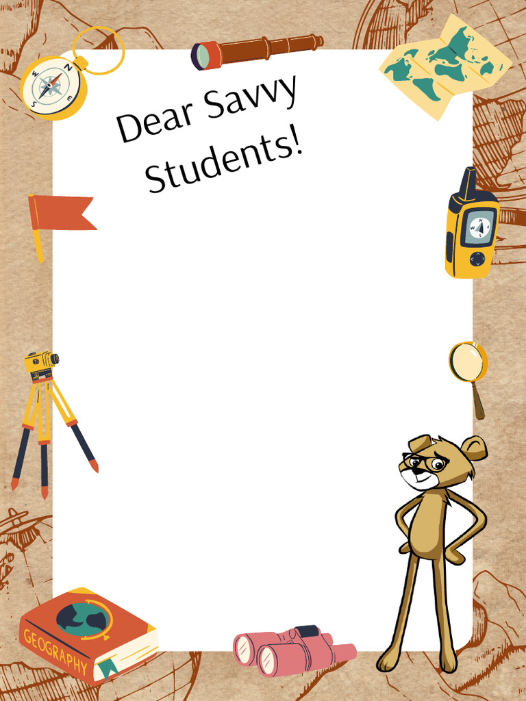 Savvy Letter Template | PDF