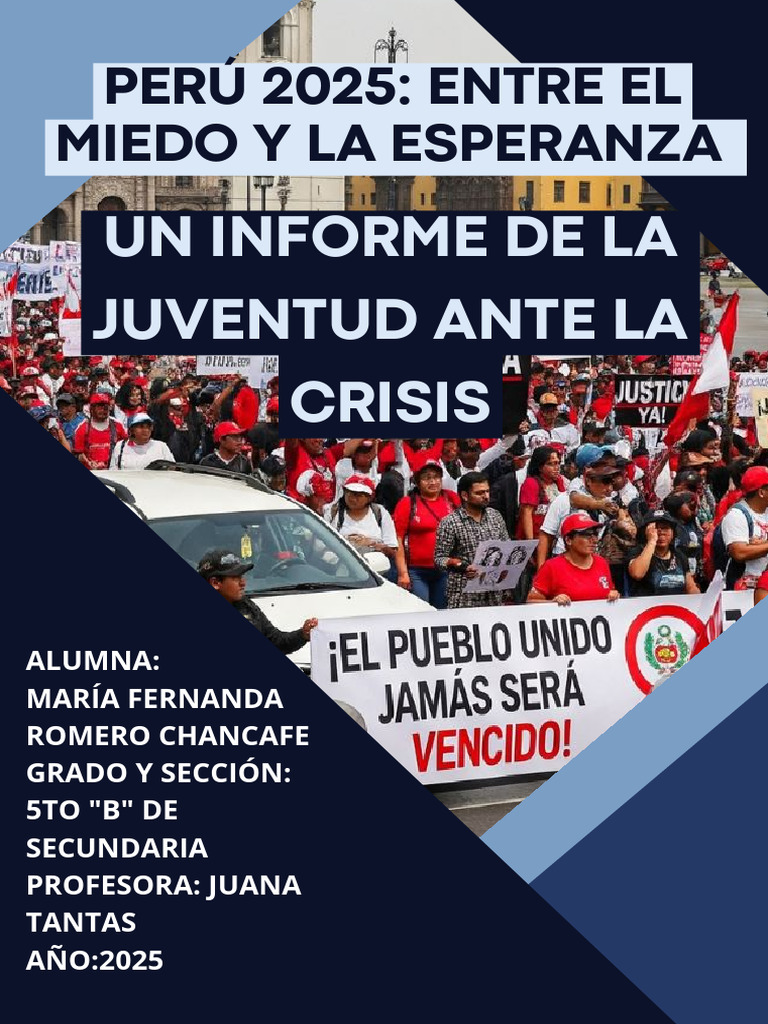 Documento A4 Portada Reporte Menfgerbherbergsual Profesional Azul | PDF