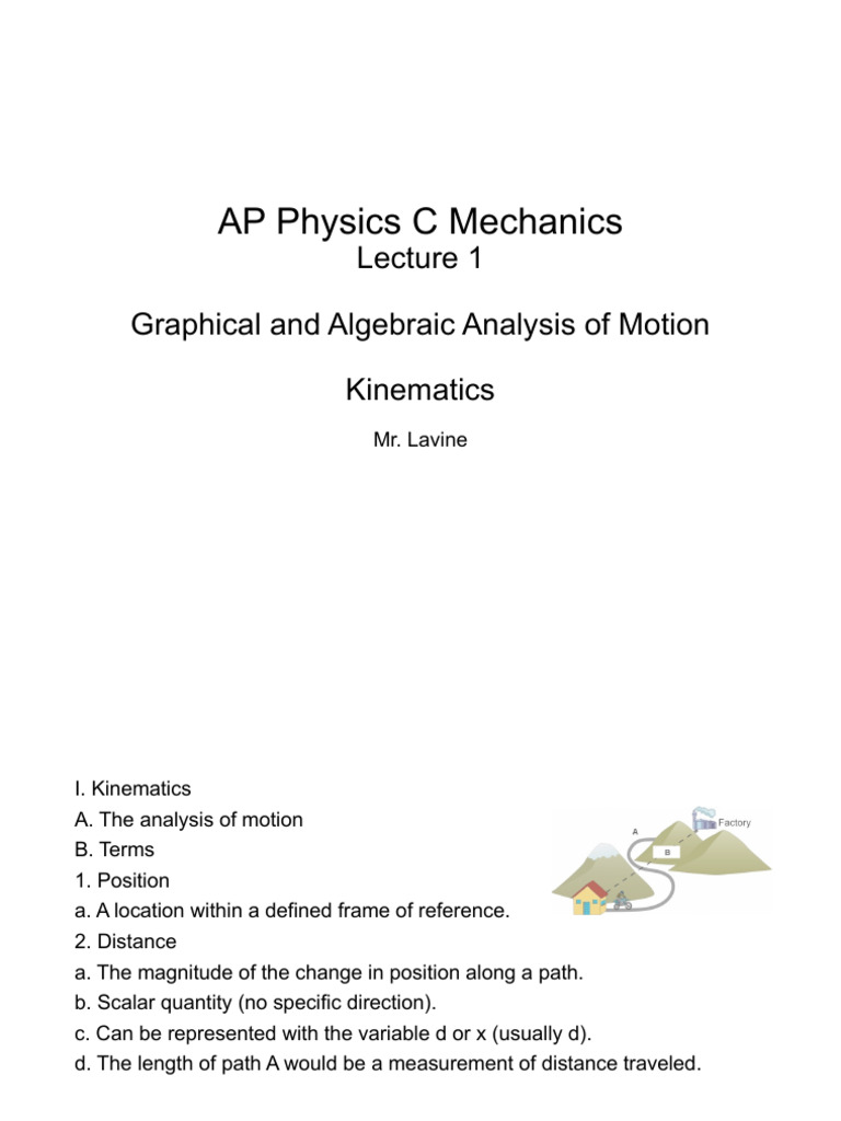 Graphical Analysis of Motion in Kinematics | PDF | Speed | Velocity