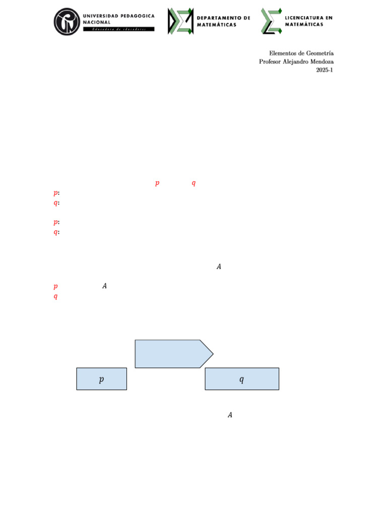 Clase 11-02-2025 (Grupo 2) C | PDF | Geometría | infinito