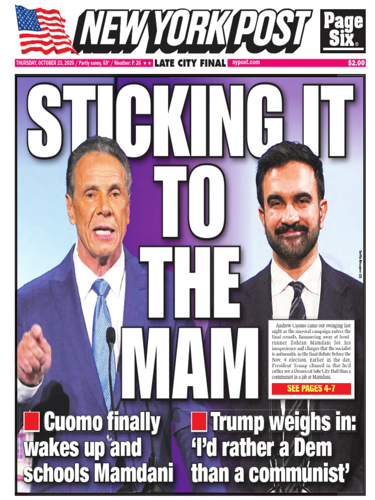 New York Post - October 23, 2025 | PDF