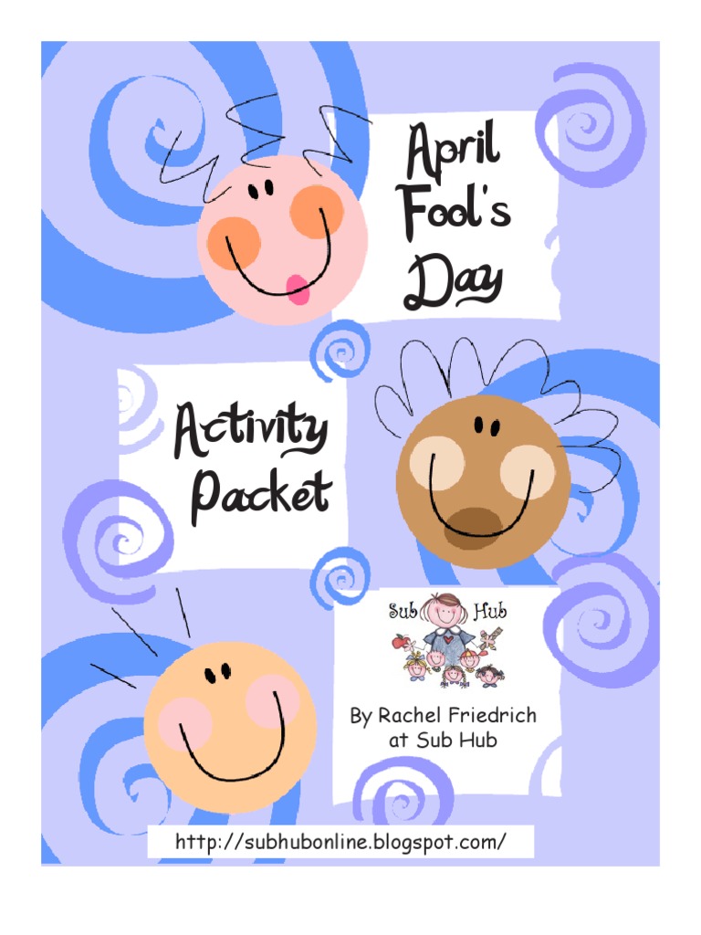 April Fools Day Activity Packet | PDF