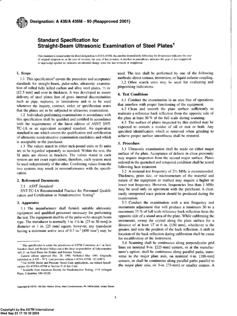 Astm A435 - Toaz - Info | PDF