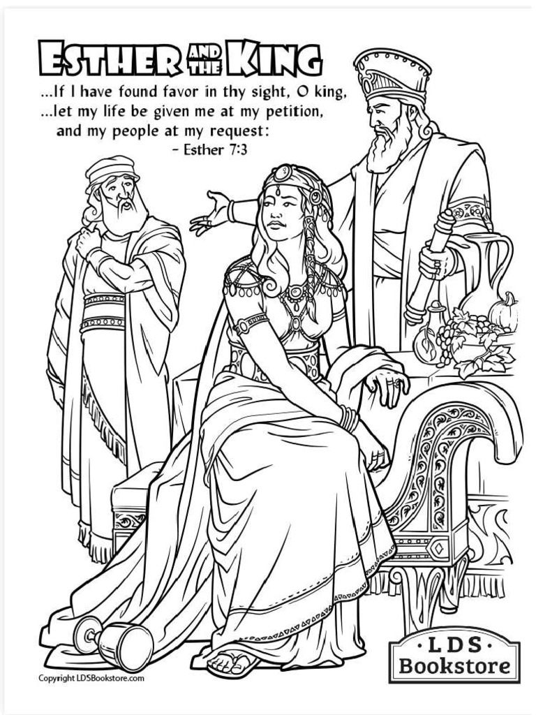 Esther Bible Story | PDF