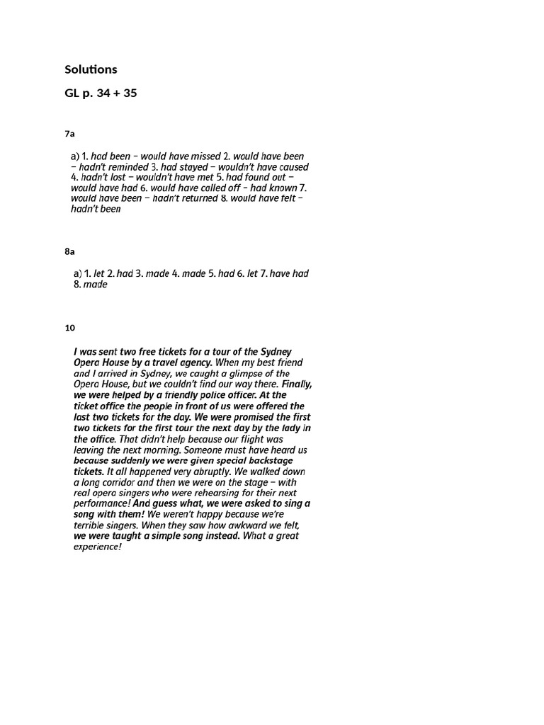 Solutions P 34+35 | PDF