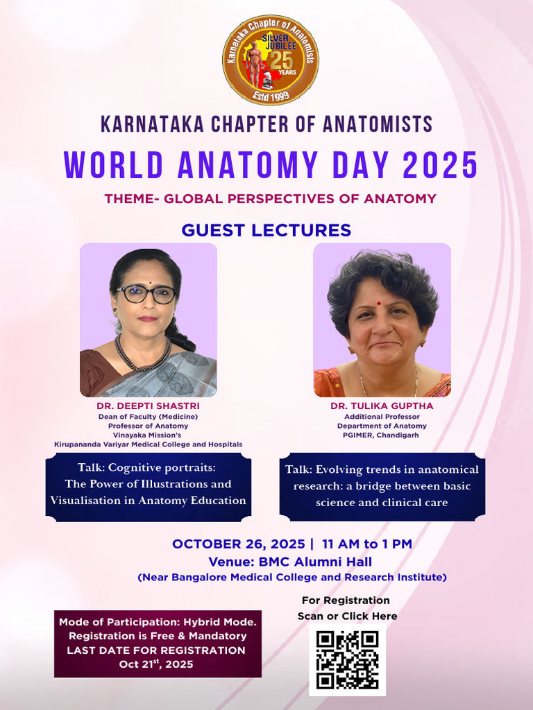Dr. Deepti Shastri at World Anatomy Day | PDF | Biology | Morphology ...