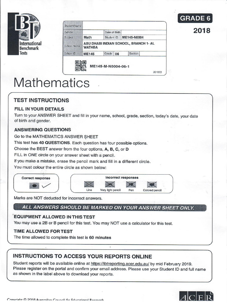 Grade 6 Pdf
