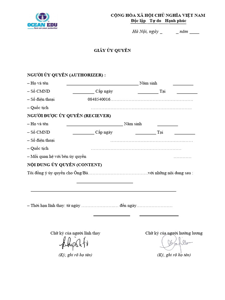 Authorization Letter (Cherylyn Contillo - September 2024) | PDF