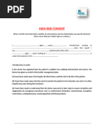 Hospital Admission Consent Form | PDF | Patient | Hospital